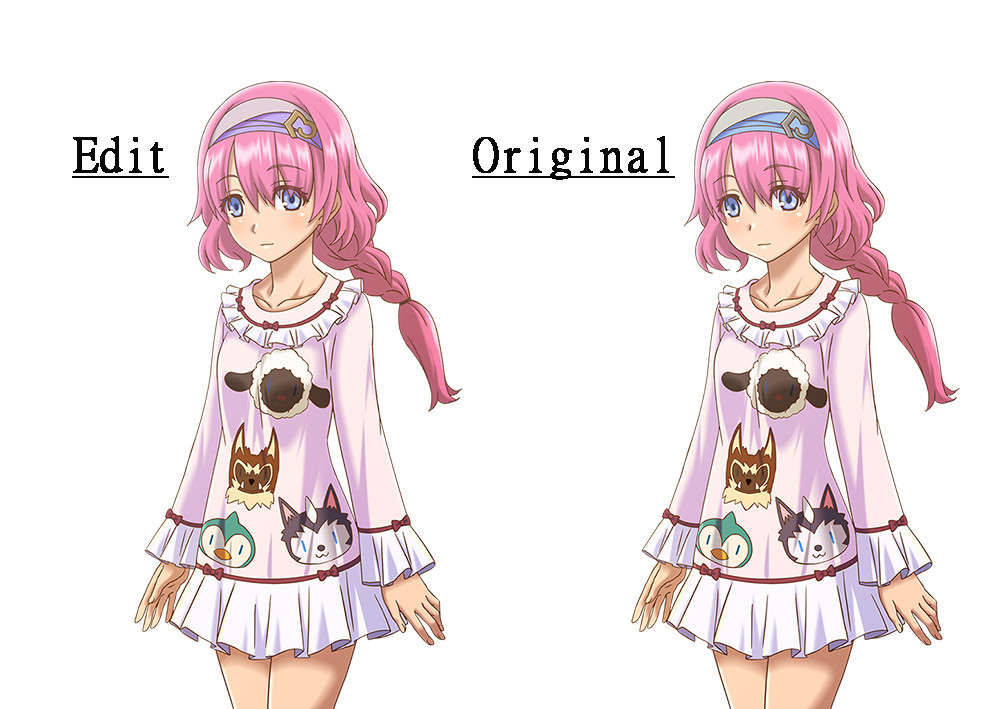 Priscilla Sprite and 3D Texture Edit [Rune Factory 5] [Mods]