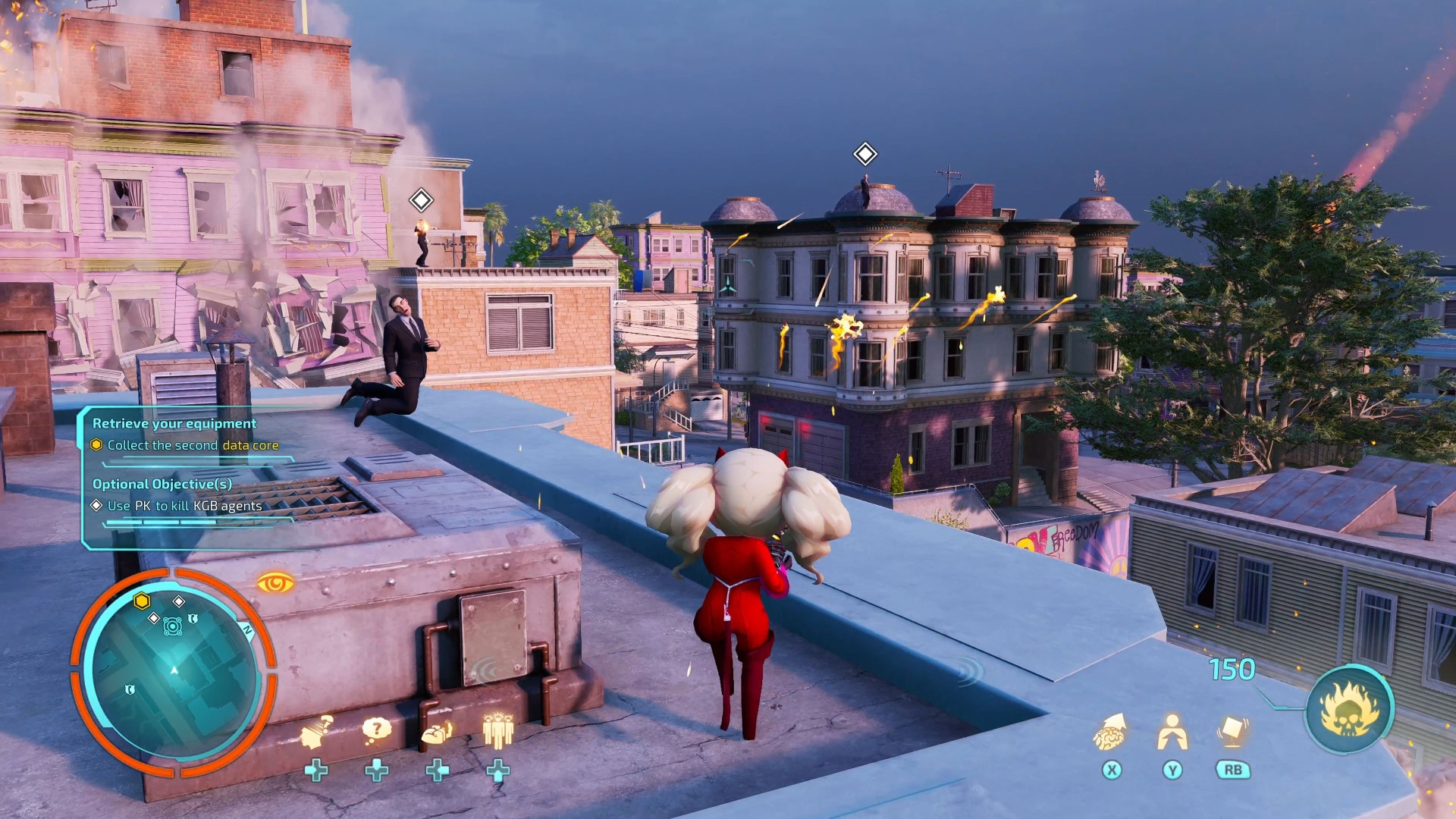 Destroy All Humans 2 Persona 5 Ann Panther Mod [Destroy All Humans! 2 - Reprobed] [Mods]