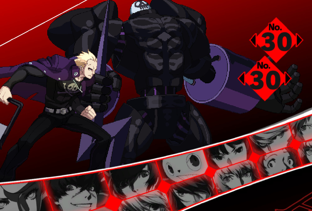 Night Recolor Pack (Color 30) Mod for Persona 4 Arena Ultimax | P4AU Mods