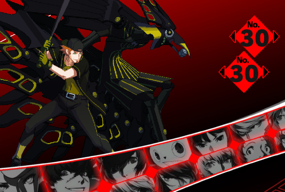 Night Recolor Pack (Color 30) Mod for Persona 4 Arena Ultimax | P4AU Mods