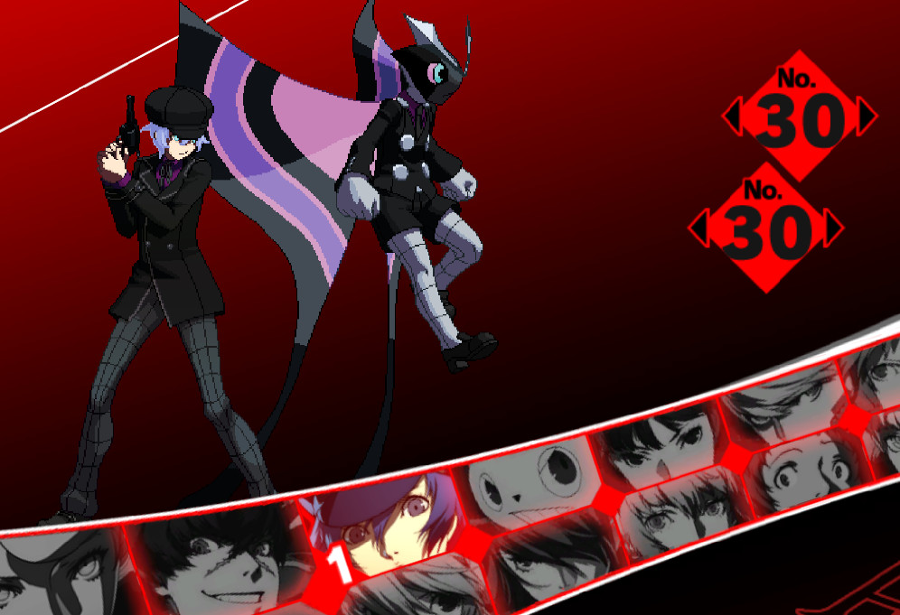 Night Recolor Pack (Color 30) Mod for Persona 4 Arena Ultimax | P4AU Mods