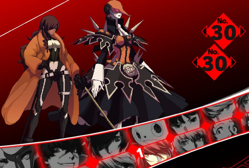 Night Recolor Pack (Color 30) Mod for Persona 4 Arena Ultimax | P4AU Mods
