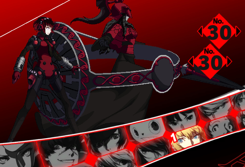 Night Recolor Pack (Color 30) Mod for Persona 4 Arena Ultimax | P4AU Mods