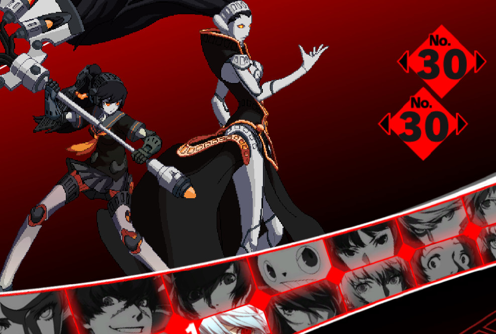 Night Recolor Pack (Color 30) Mod for Persona 4 Arena Ultimax | P4AU Mods