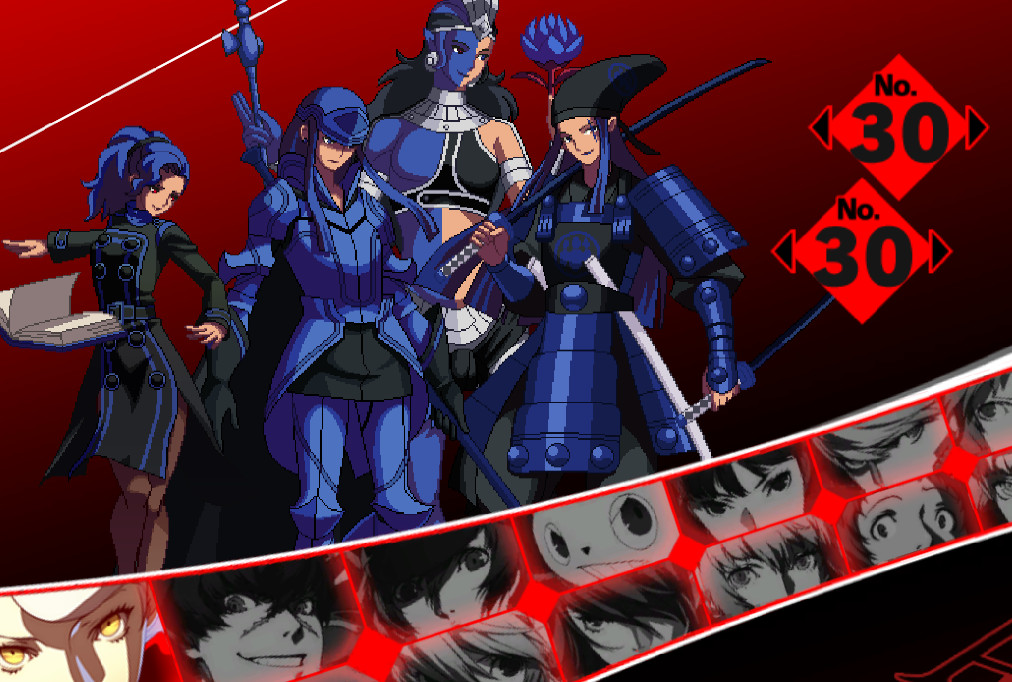Night Recolor Pack (Color 30) Mod for Persona 4 Arena Ultimax | P4AU Mods
