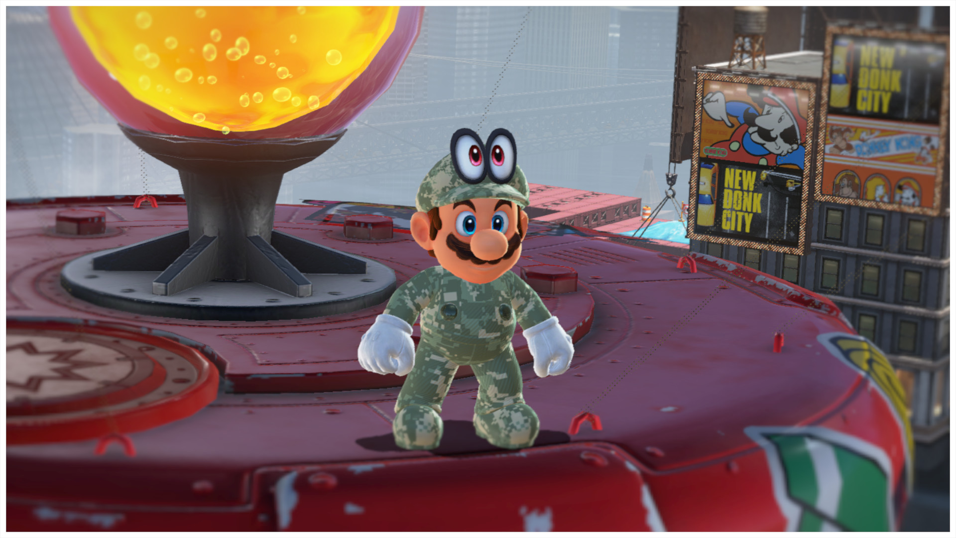 Camo Mario Mod for Super Mario Odyssey | SMO Mods