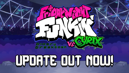 FNF: Vs Cyrix Binary Breakdown OverClock 6K RECHAR [Friday Night Funkin ...