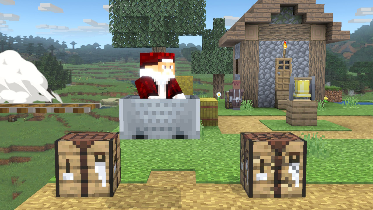 Santa Steve Duo [Super Smash Bros. Ultimate] [Mods]