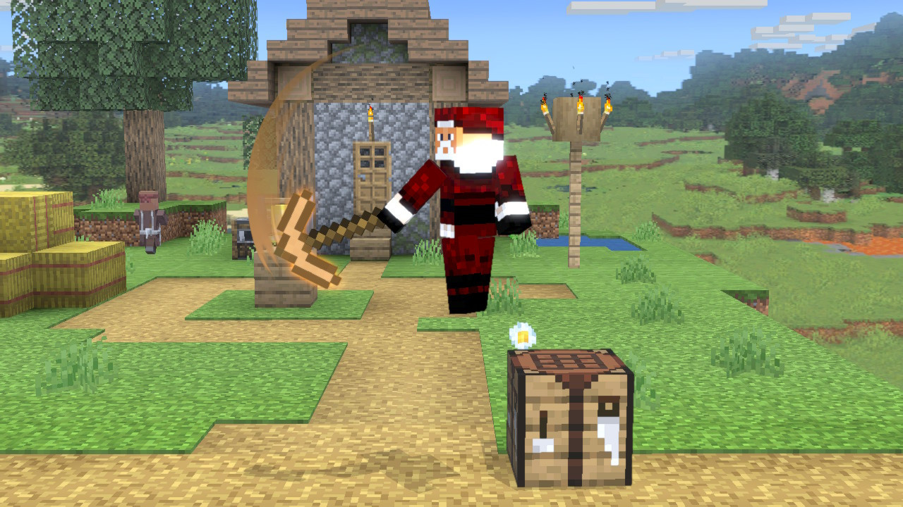 Santa Steve Duo Mod for Super Smash Bros. Ultimate | SSBU Mods