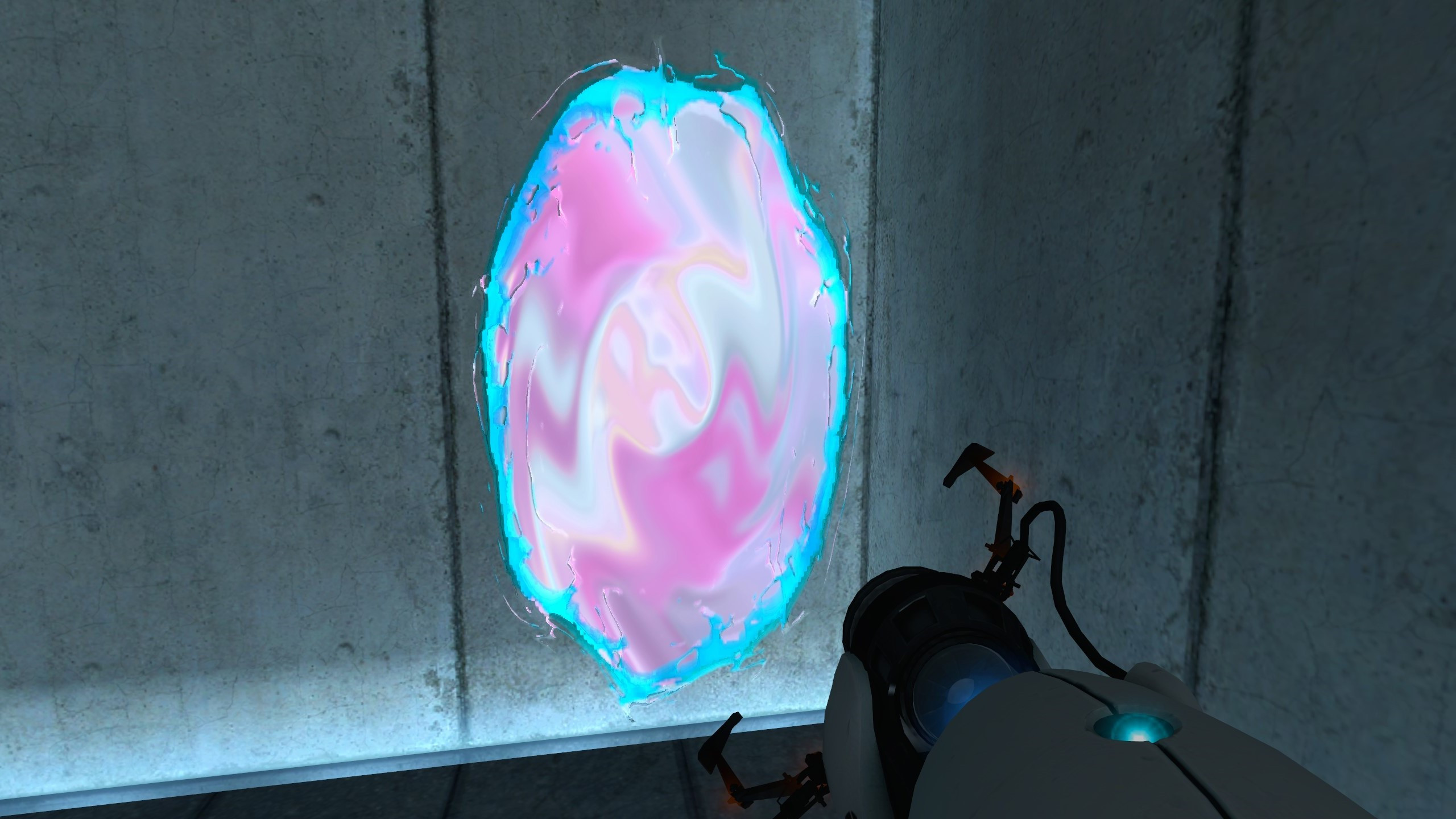 Pink & Blue Vines Portals (Custom Mask mk2) Mod for Portal | PRTL Mods