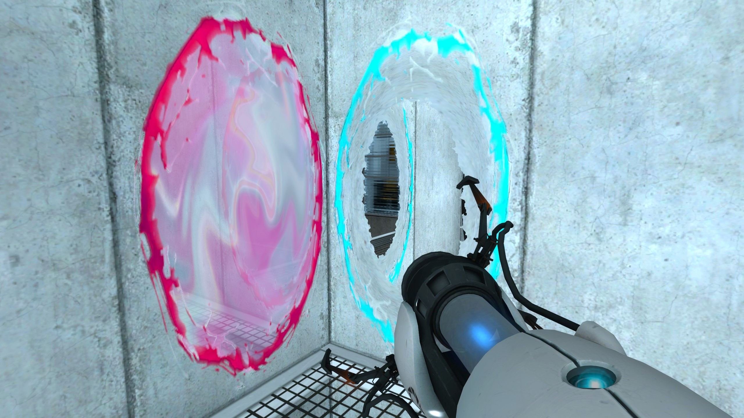Pink & Blue Vines Portals (Custom Mask mk2) Mod for Portal | PRTL Mods