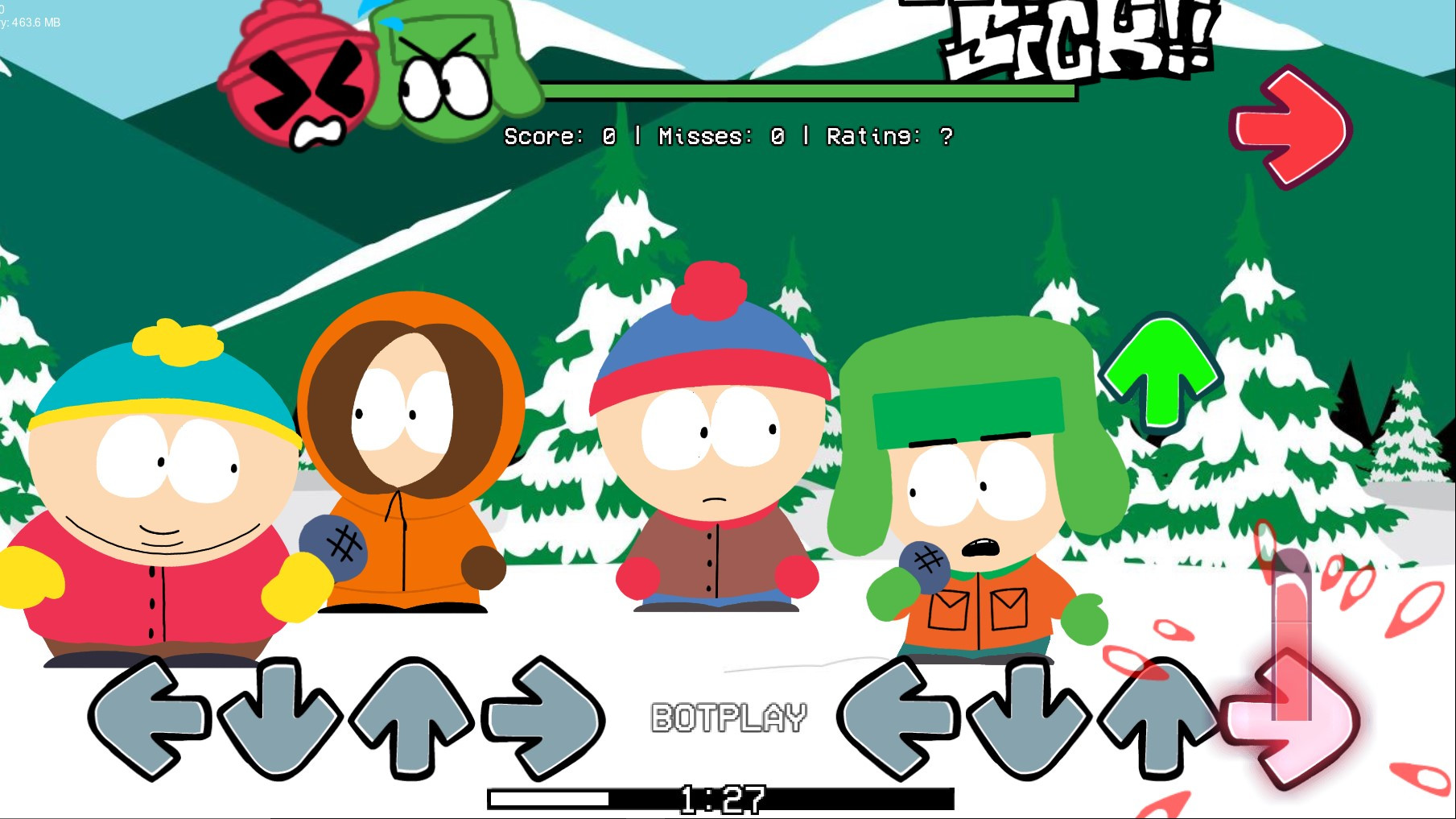 Cartman vs Kyle Mod for Friday Night Funkin' | FNF Mods