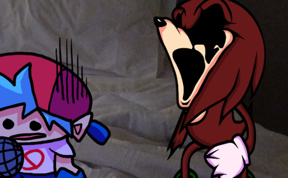 Sonic.exe Vs Knuckles' Cat [Friday Night Funkin'] [Mods]