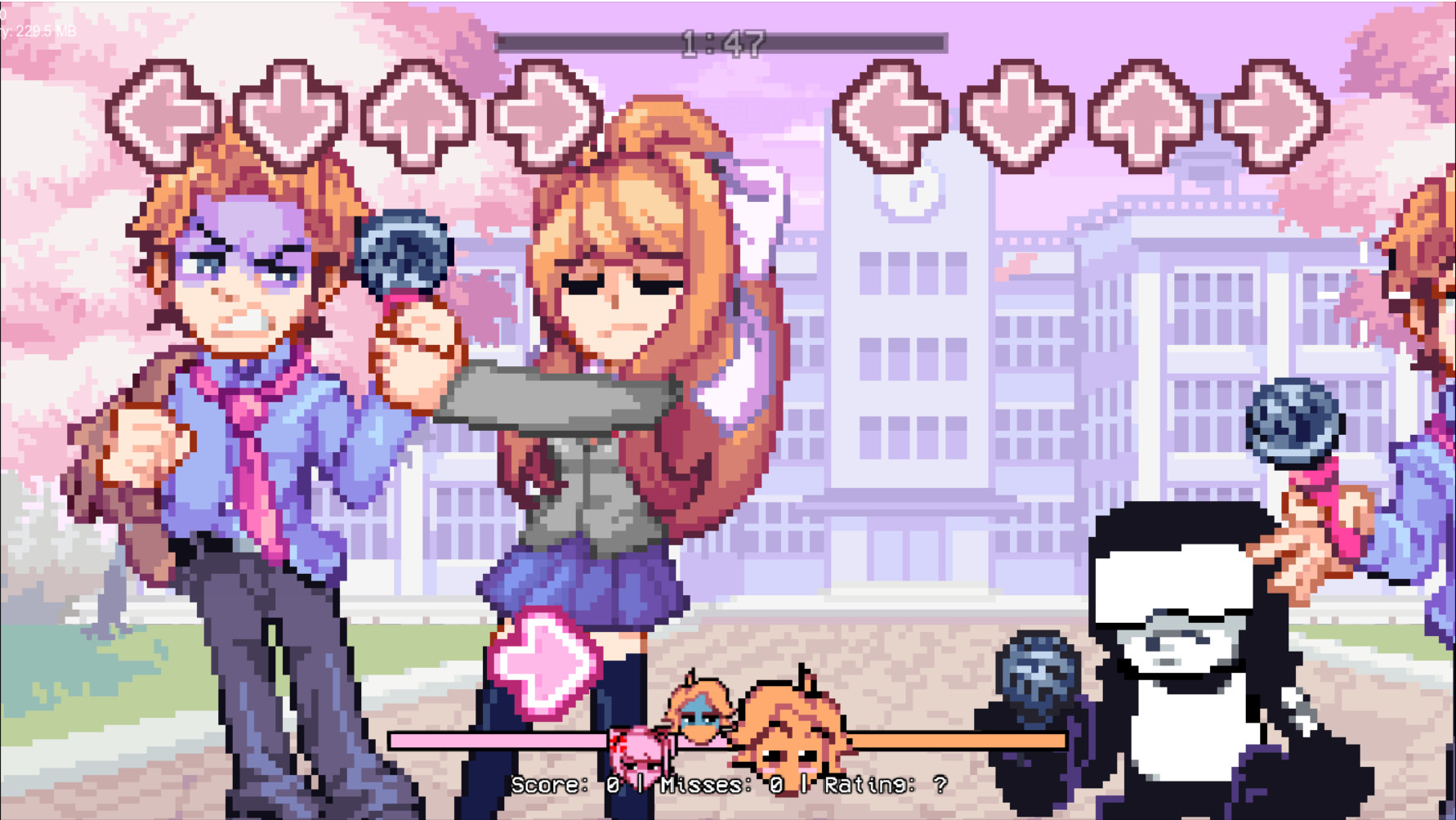 Shinkyoku Reborn - Monika Full Week Senpai Edi. Mod for Friday Night Funkin' | FNF Mods