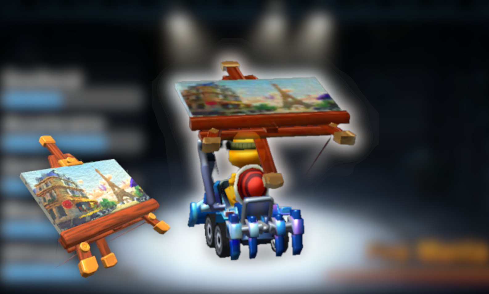 Flying Easel Mod for Mario Kart 7 | MK7 Mods