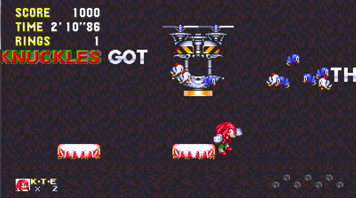 Knuckles Mania victory animation (S3&K style) Mod for Sonic 3 A.I.R ...