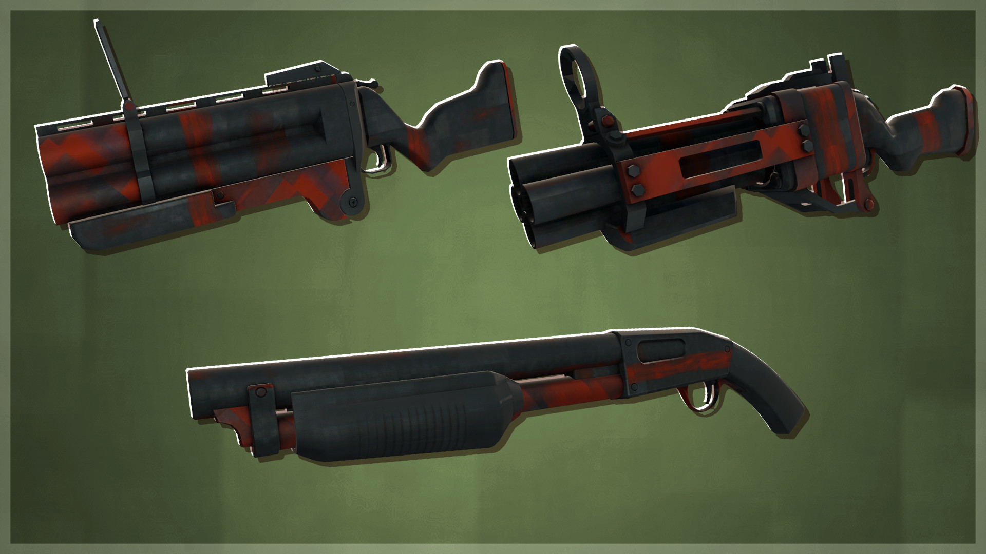 Outcasted War Paint [Team Fortress 2] [Mods]