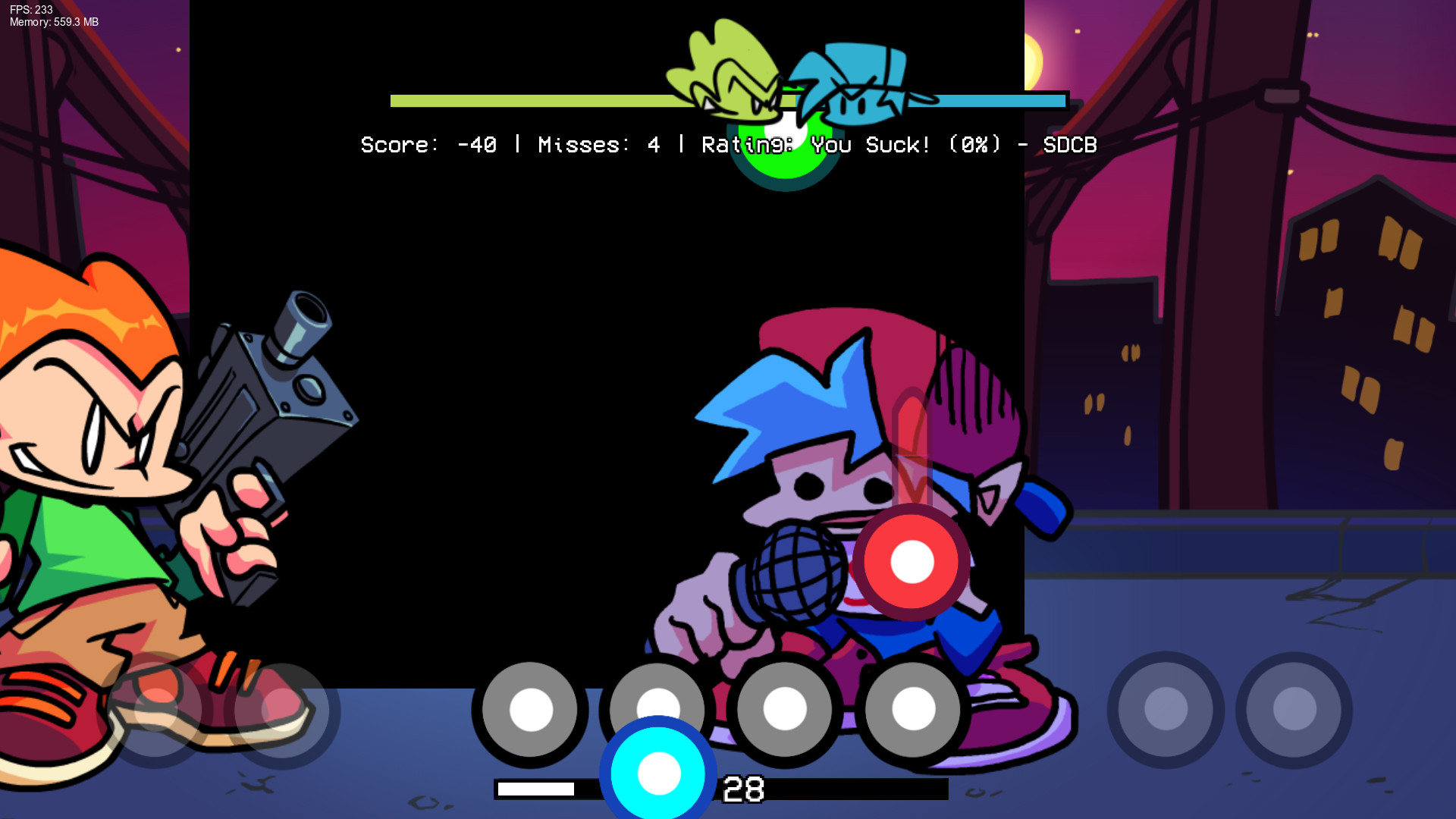 Guitar hero (ish) Notes FOR PSYCH ENGINE Mod for Friday Night Funkin ...