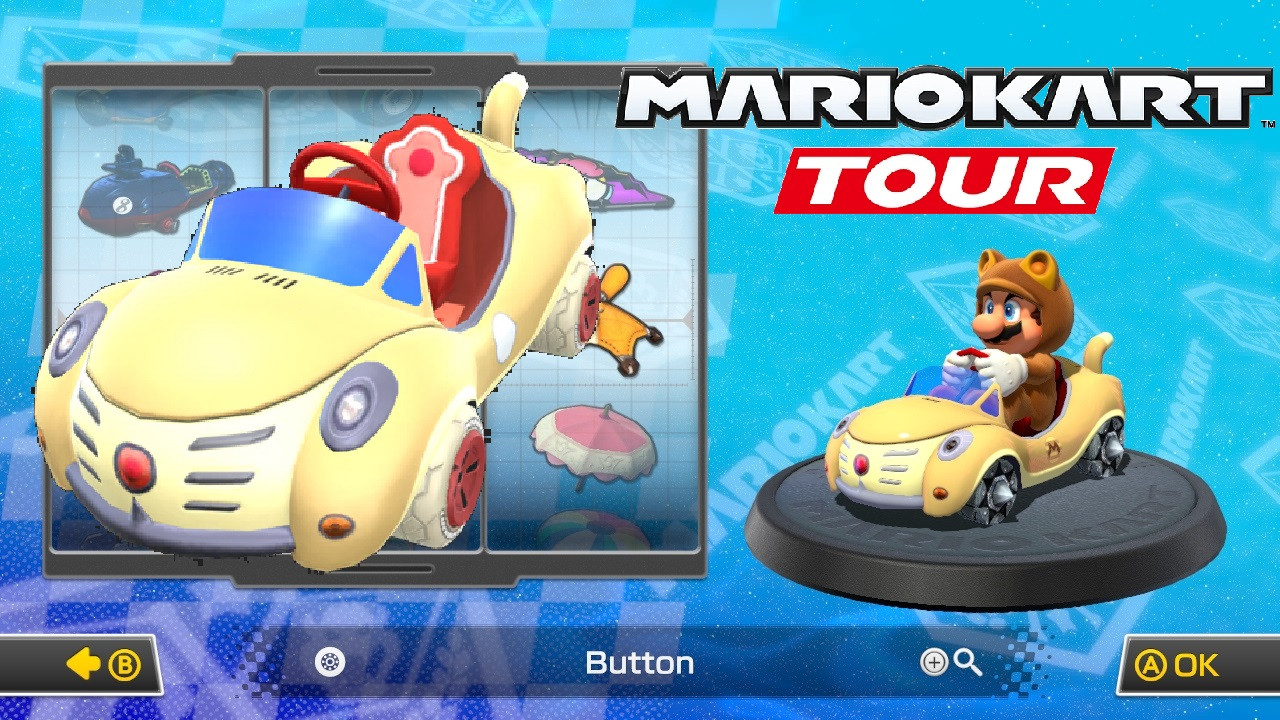 Cream Cat Cruiser (from MKT) [Mario Kart 8] [Mods]
