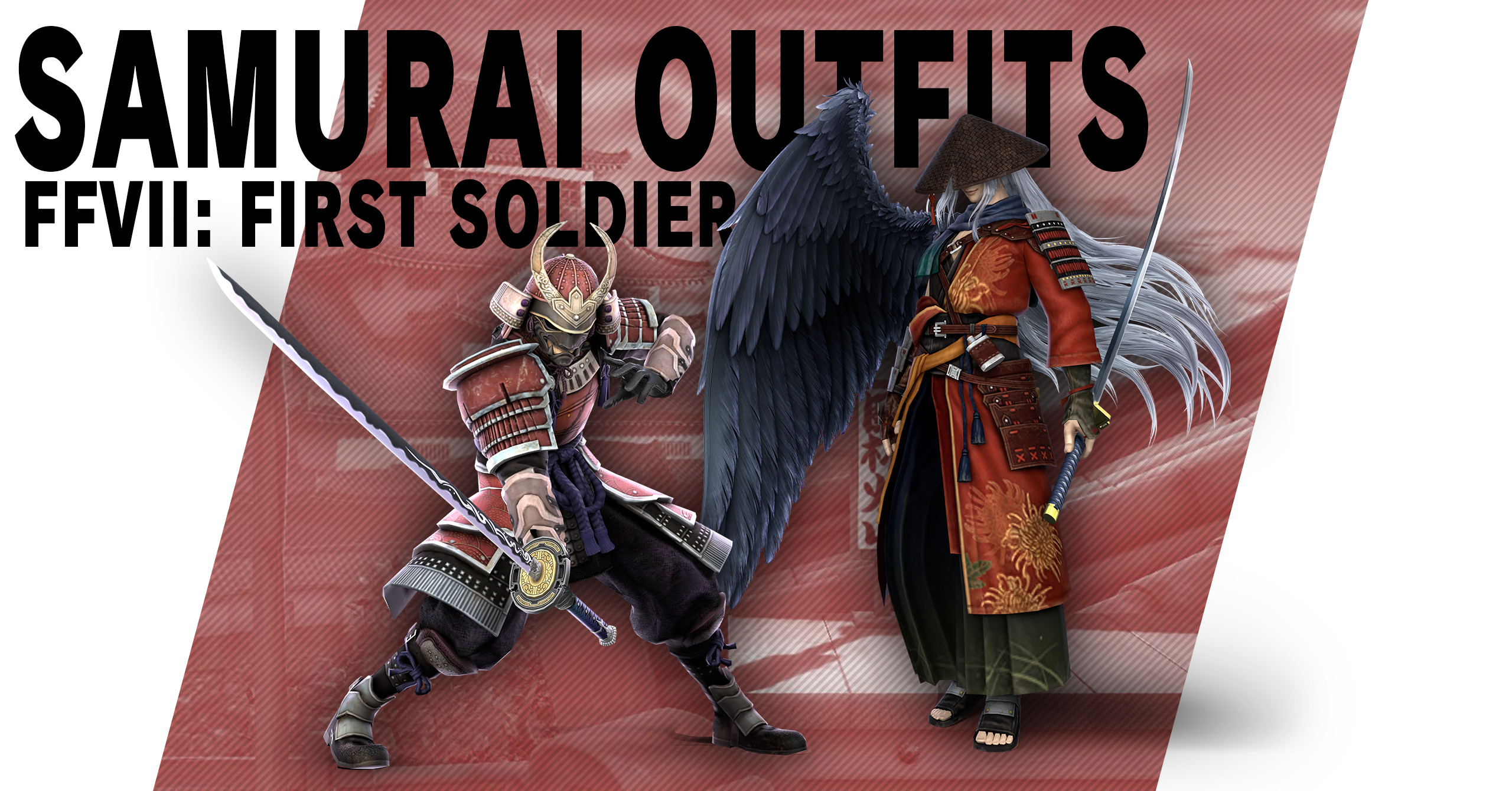 Samurai Outfits Mod for Super Smash Bros. Ultimate | SSBU Mods