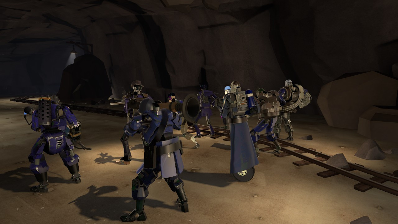 Luna Blue MvM Bots Mod for Team Fortress 2 | TF2 Mods