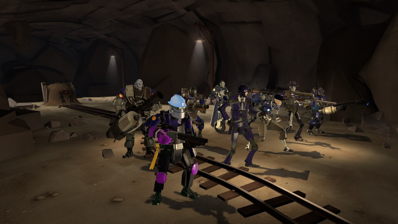 Luna Blue MvM Bots Mod for Team Fortress 2 | TF2 Mods