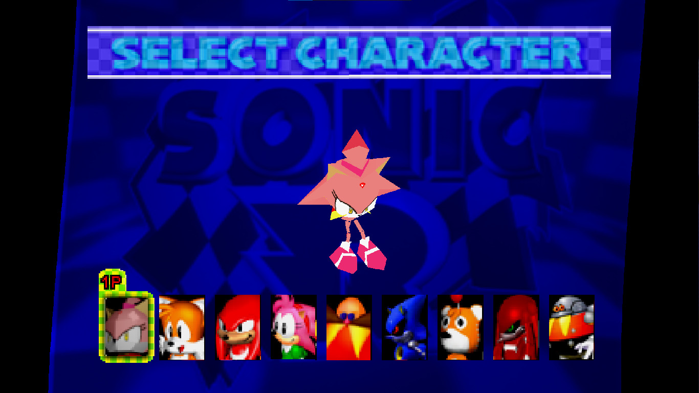 Sonic R Blazy Mix (BURNING BLAZE RELEASE) Mod for Sonic R | SR Mods