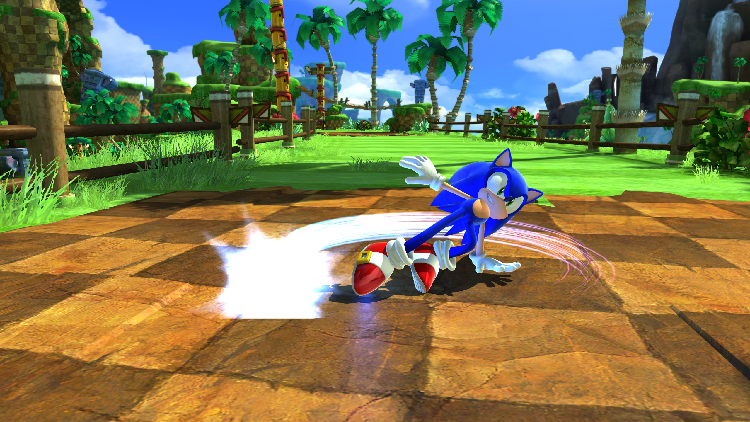 Unleashed Foot Sweep Restored Mod for Sonic Generations (2011) | Gens Mods