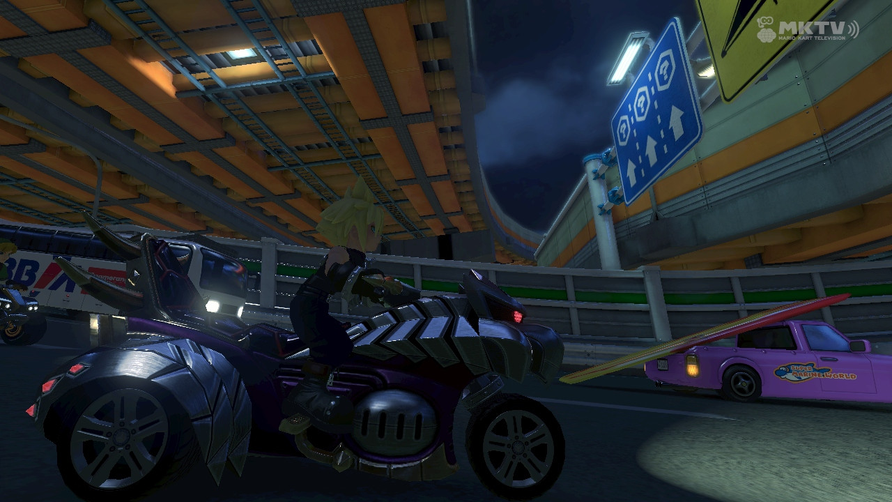Cloud Strife [Chocobo GP] [Mario Kart 8] [Mods]