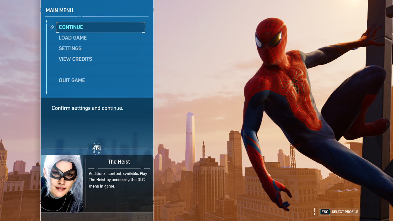 Amazing (2012) over Advanced Mod for Marvel's Spider-Man: Remastered ...