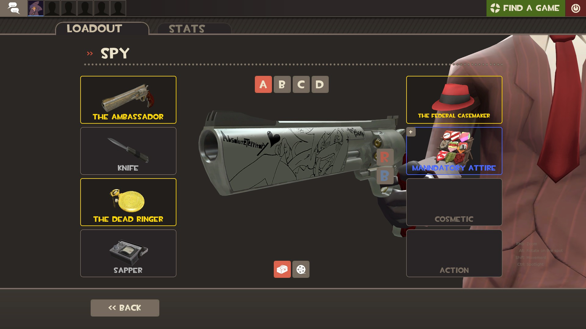 Ken Ashcorp Ambasador Mod for Team Fortress 2 | TF2 Mods