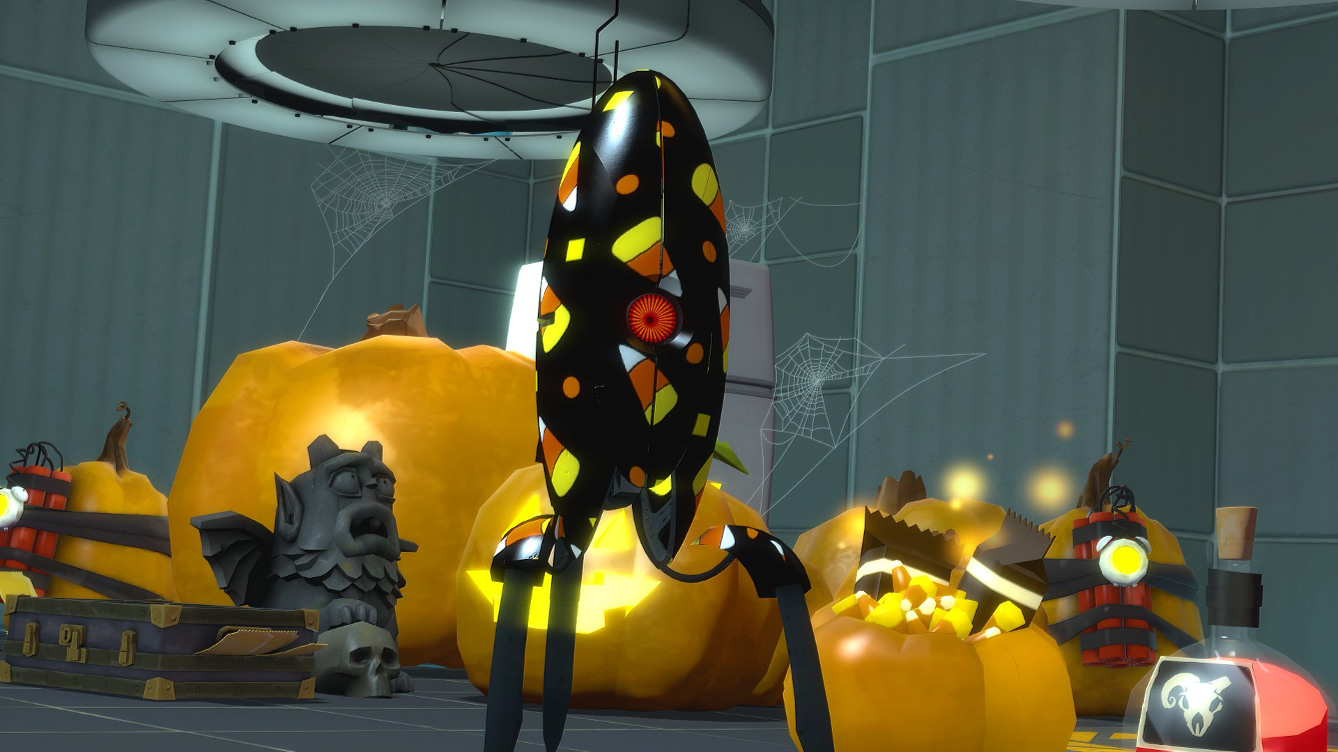 Candy Corn Turret Mod for Portal 2 | P2 Mods