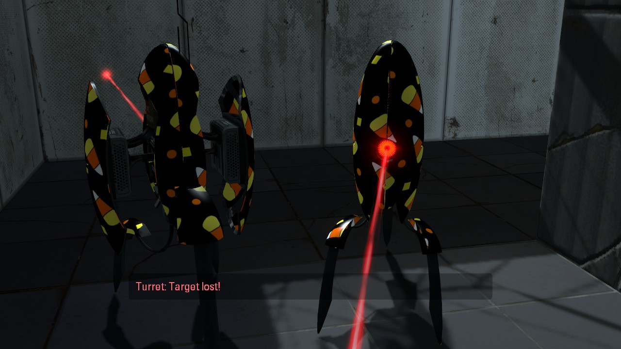 Candy Corn Turret Mod for Portal 2 | P2 Mods