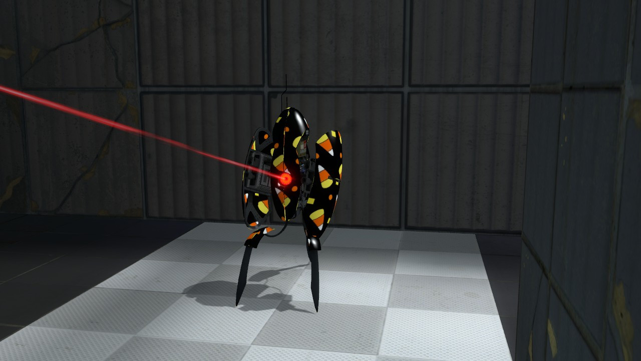 Candy Corn Turret Mod for Portal 2 | P2 Mods