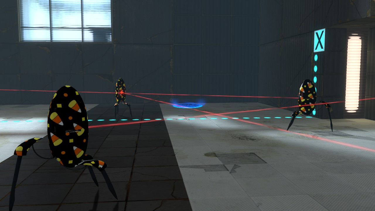 Candy Corn Turret Mod for Portal 2 | P2 Mods