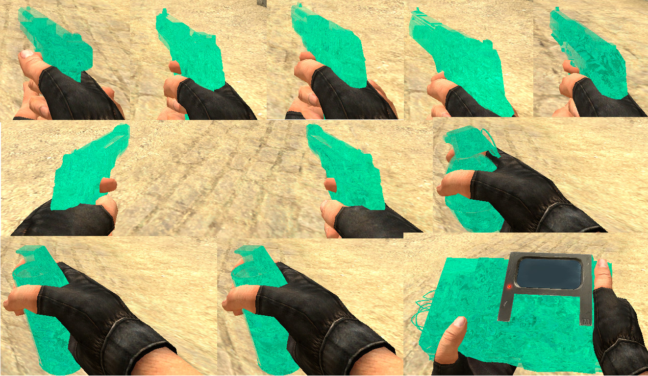 Default CS:S Weapons with Water Material Pack Mod for Counter-Strike ...