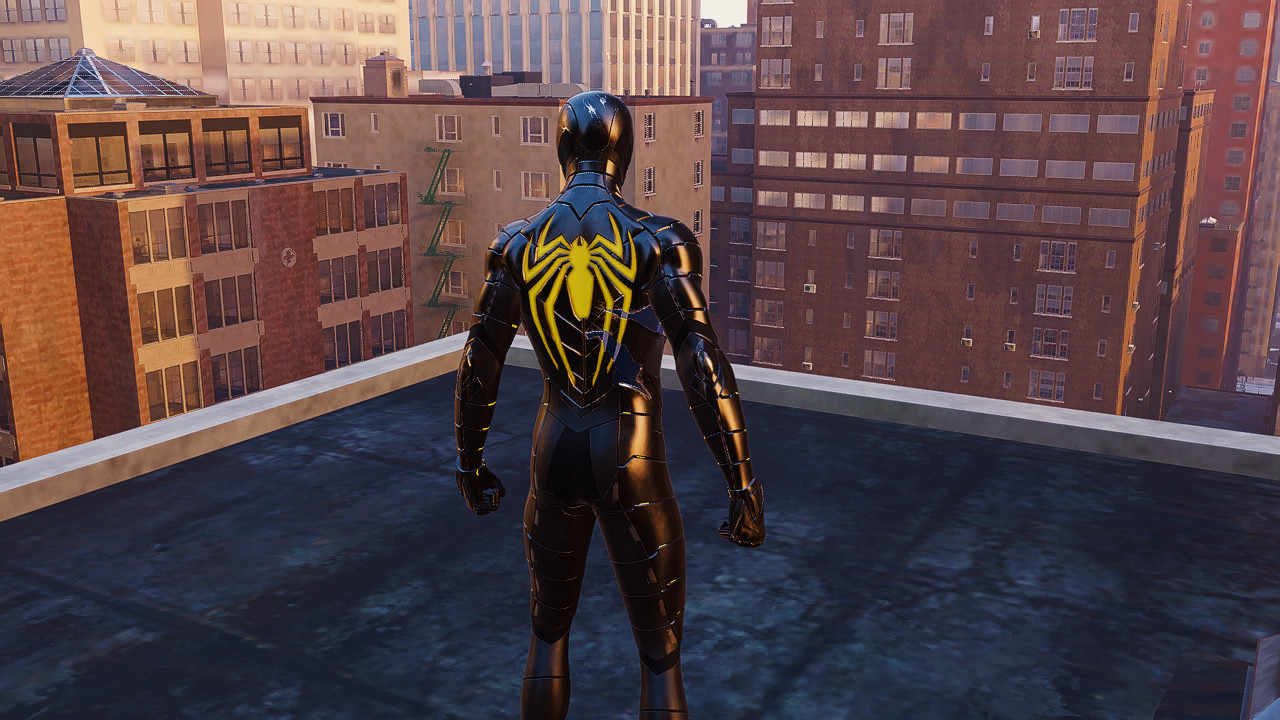 Damaged Anti Ock over Cyborg / Punk Costumes Mod for Marvel's Spider ...