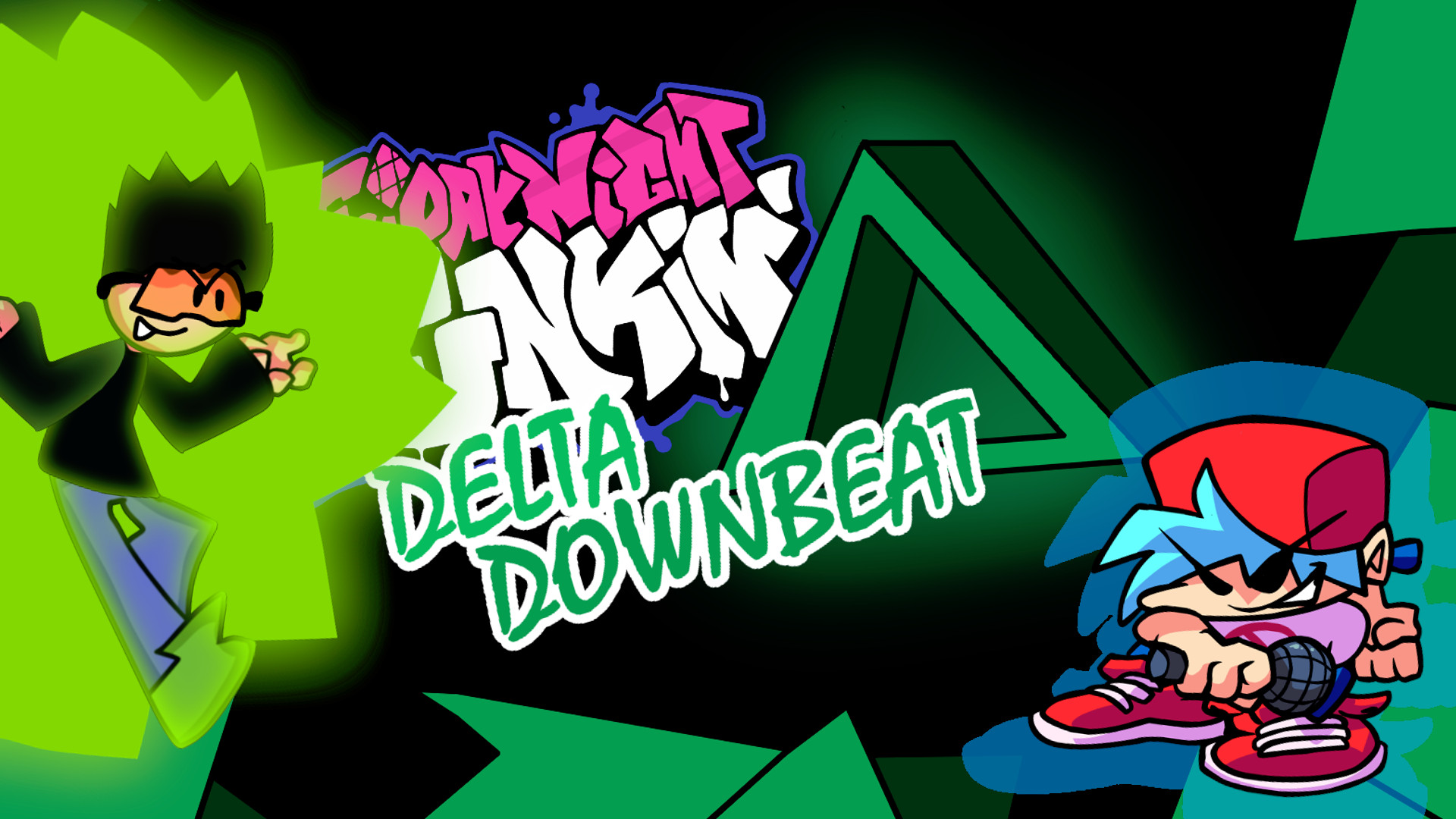 (FINALLY HERE) FNF DELTA DOWNBEAT (Vs Zarvex) [Friday Night Funkin'] [Mods]