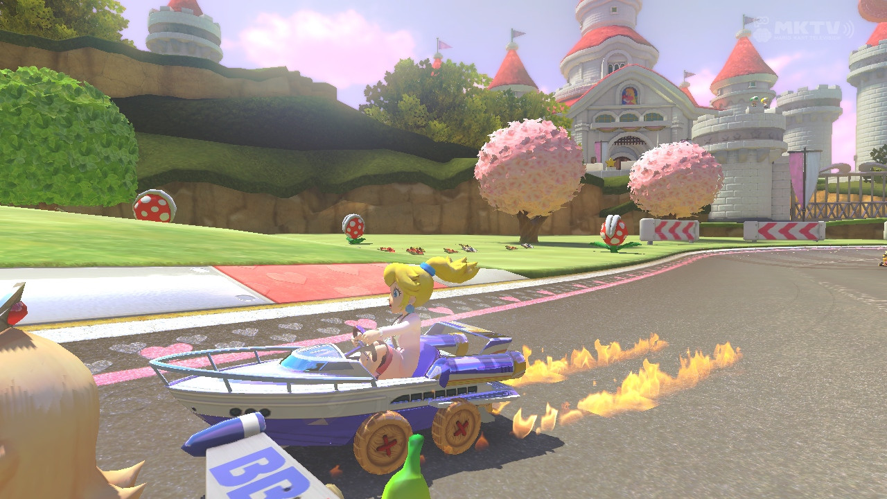 MKT Dr. Peach (with Tour animations) Mod for Mario Kart 8 | MK8 Mods