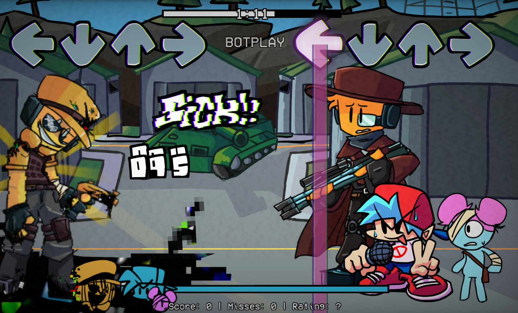 VS Corrupted Golden Scout Mod for Friday Night Funkin' | FNF Mods