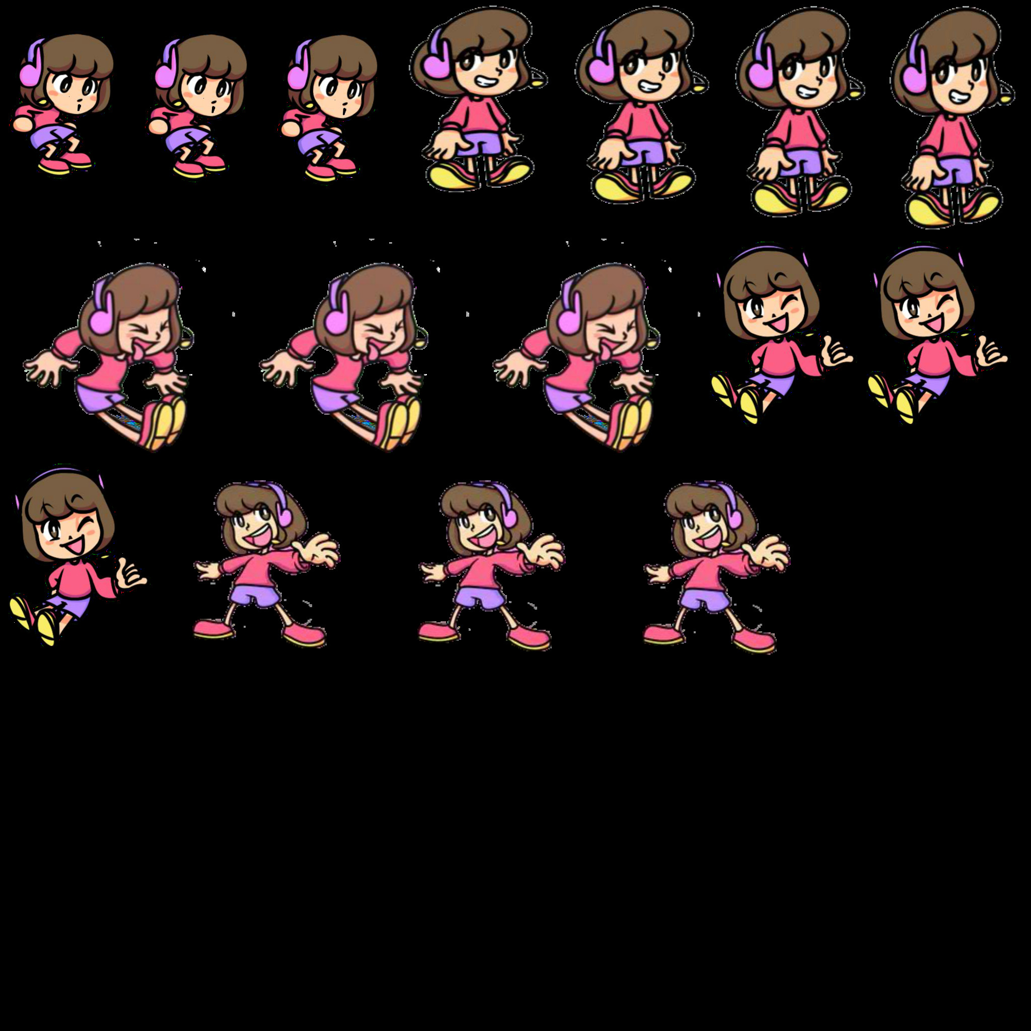 Melodi sprites! Mod for Friday Night Funkin' | FNF Mods