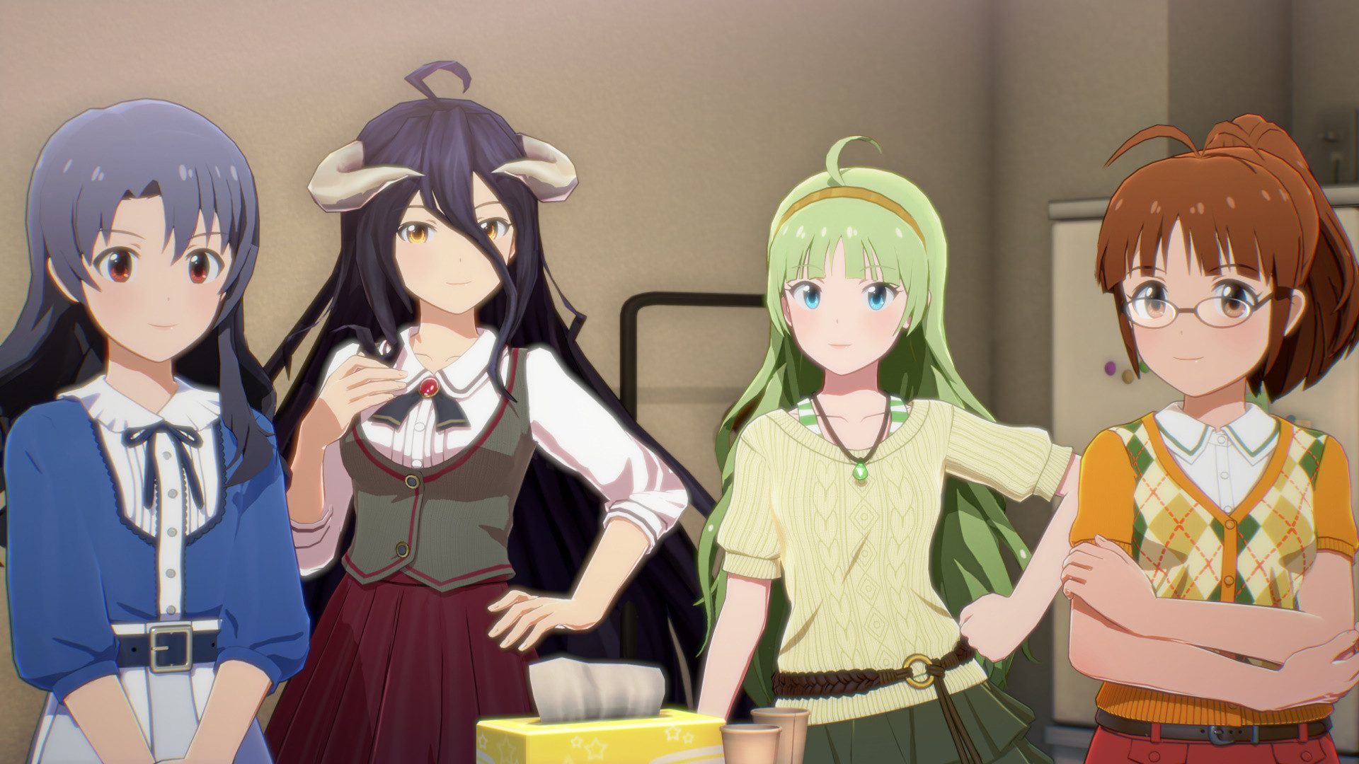 Overlord Albedo Hairstyle for Takane Shijou Mod for THE IDOLM@STER ...