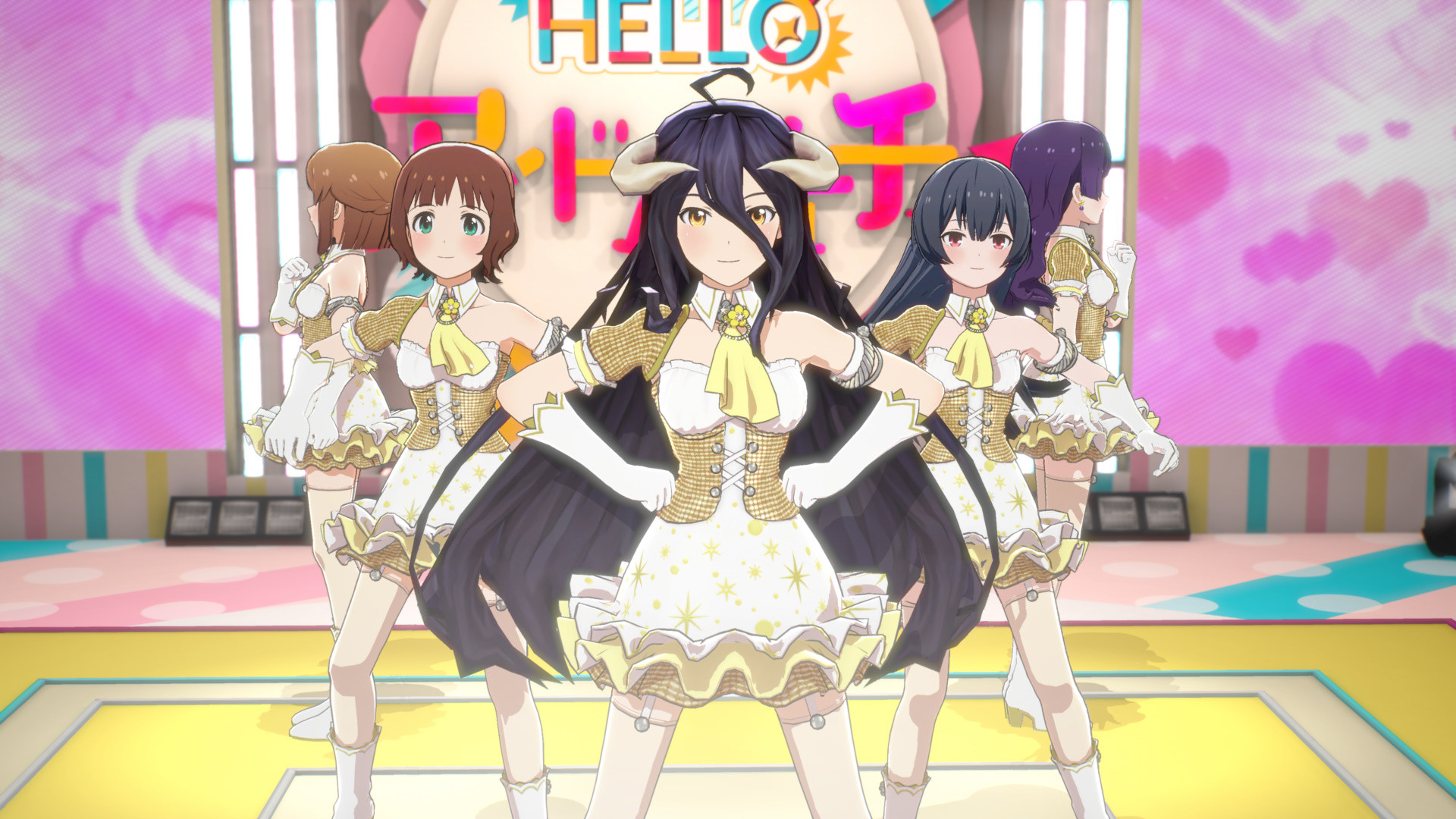 Overlord Albedo Hairstyle for Takane Shijou Mod for THE IDOLM@STER ...