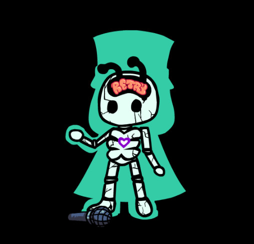 Playable Robo [Over Boyfriend] Mod for Friday Night Funkin' | FNF Mods