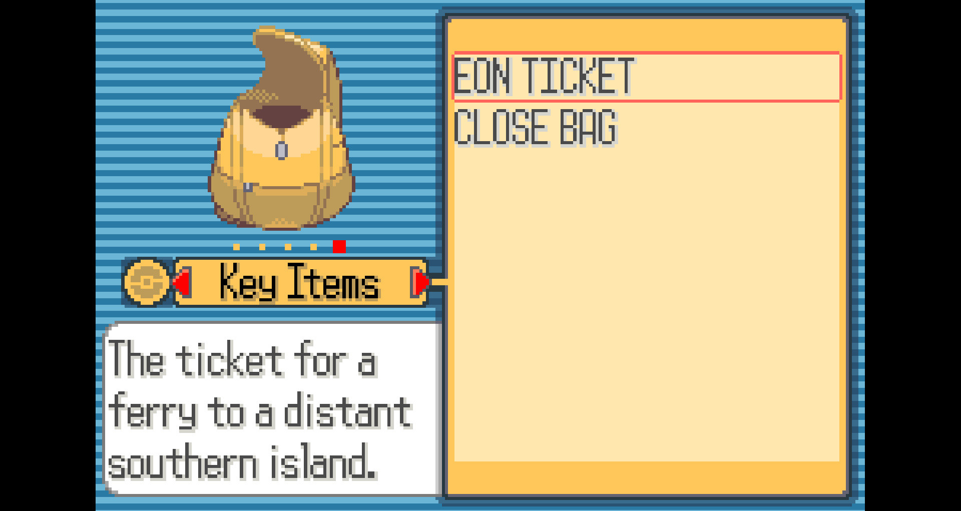 Free Mysterious Ticket [Pokemon Ruby and Sapphire] [Mods]