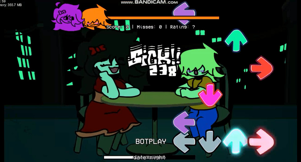 Luna and John "Date Night" Mod [Friday Night Funkin'] [Mods]