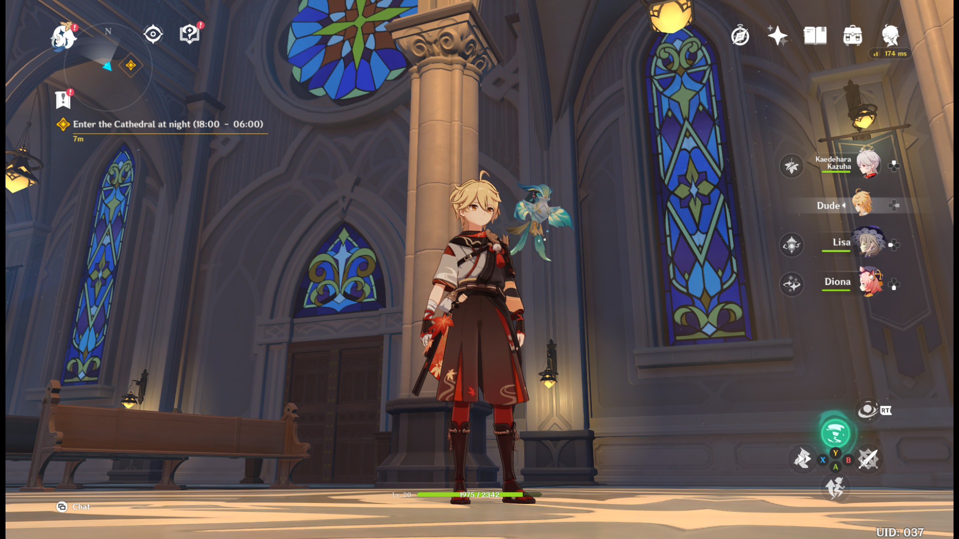 Aether in Kazuha`s Kimono Mod for Genshin Impact | GI Mods