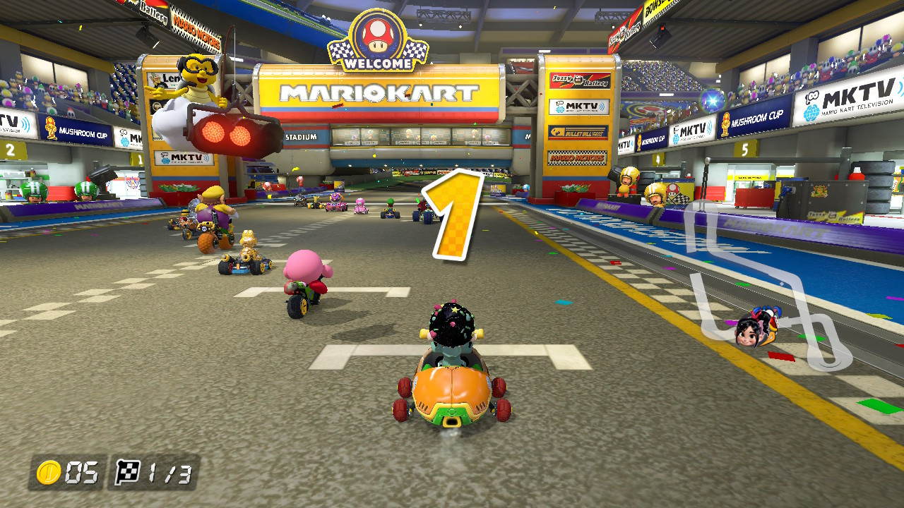 Vanellope UI [Mario Kart 8 Deluxe] [Mods]