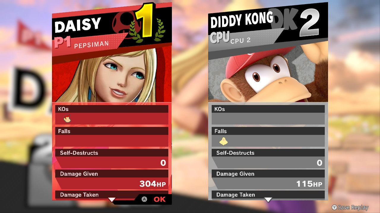 B.Jenet over Daisy Mod for Super Smash Bros. Ultimate | SSBU Mods