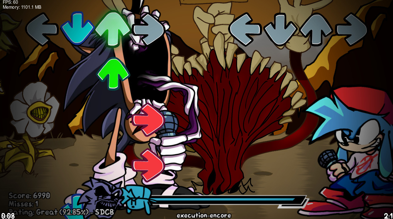 Friday Night Funkin' Sonic.EXE: The Encore Edition [Friday Night Funkin ...